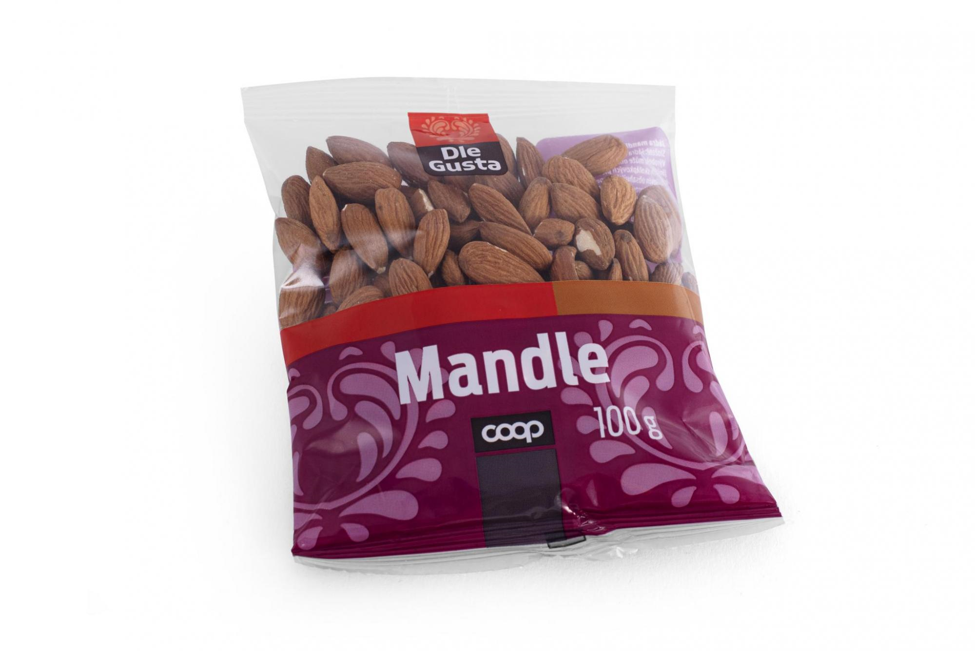 Mandle neloupané – COOP Club