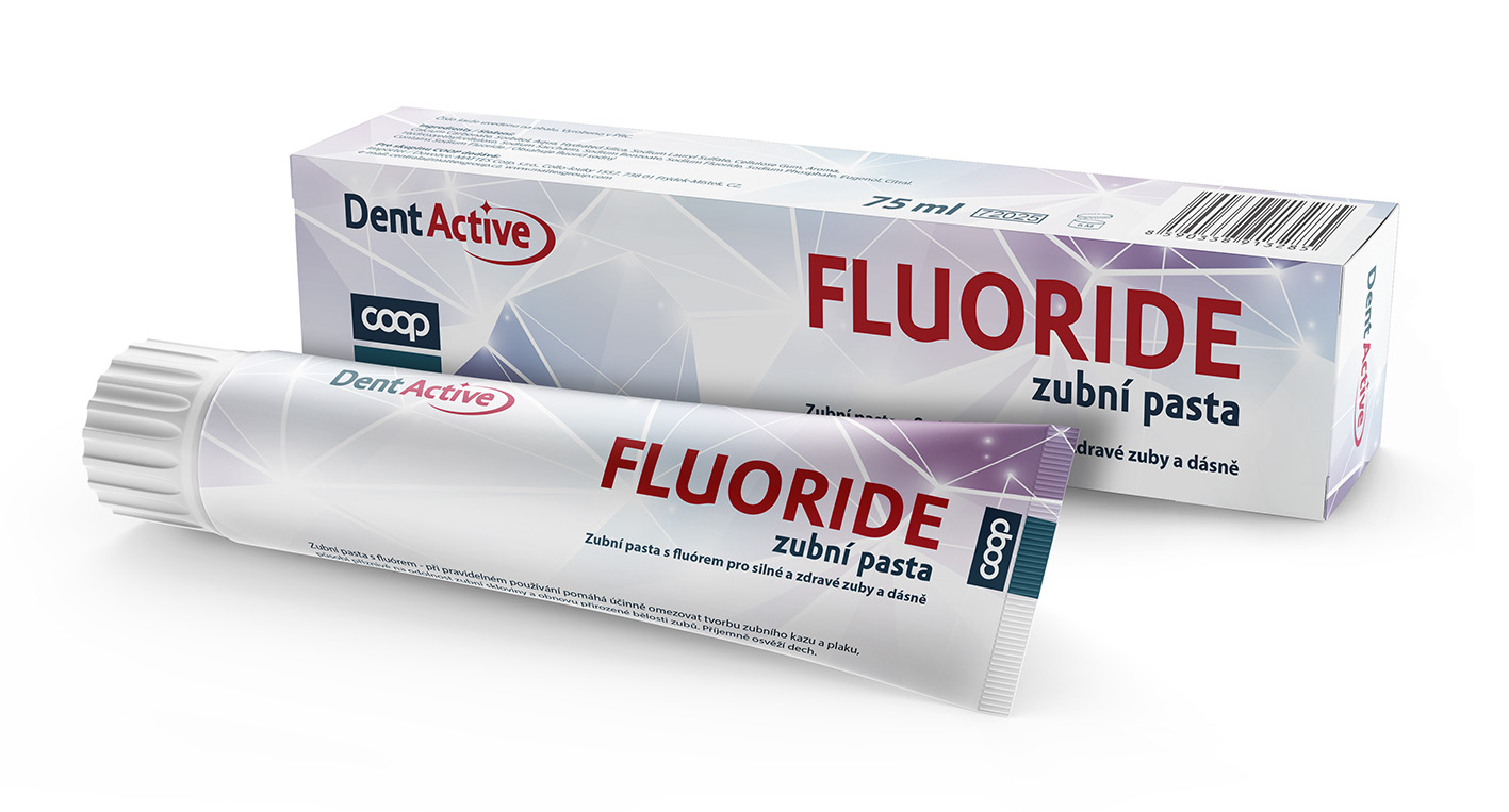 Zubní pasta Fluoride – COOP Club