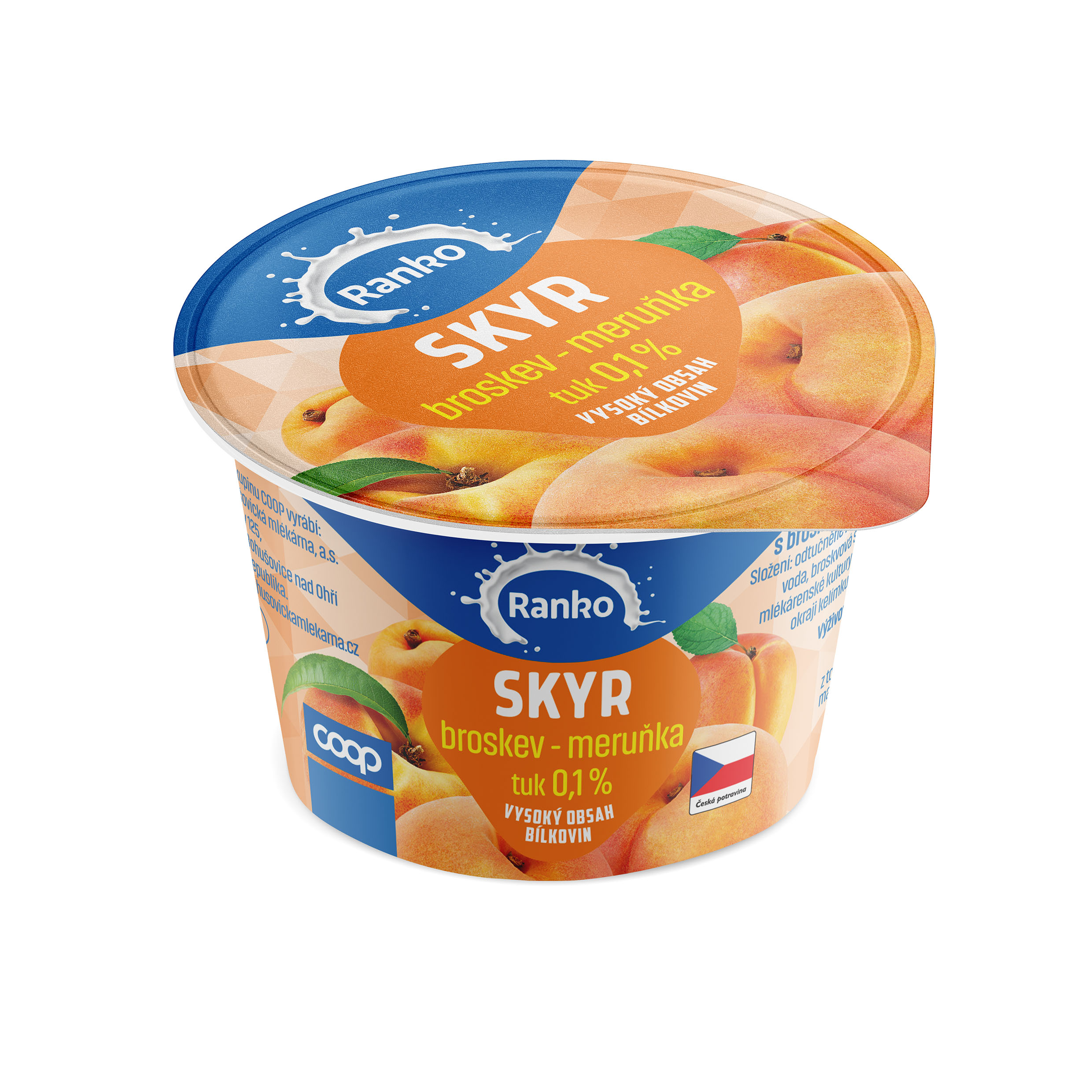 Skyr broskev-meruňka – COOP Club