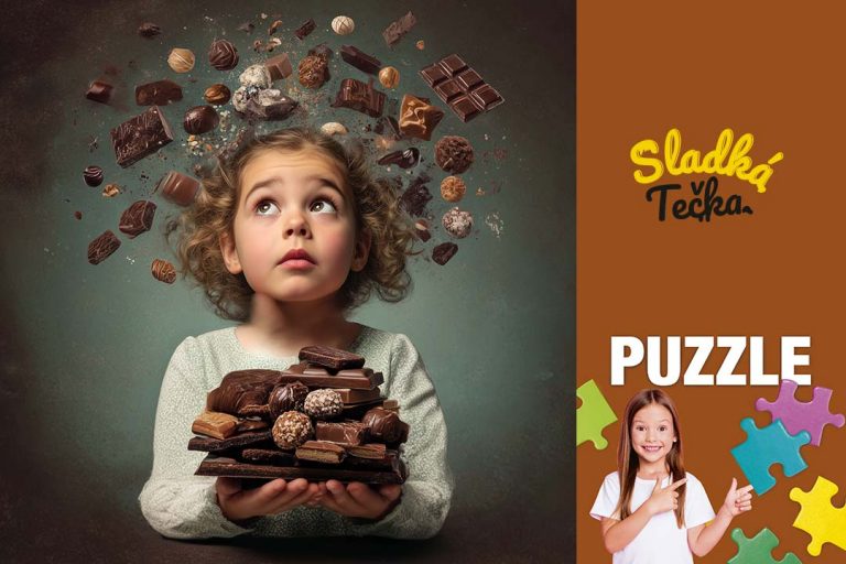 Zahrajte si puzzle o balík výrobků Sladká tečka – COOP Club